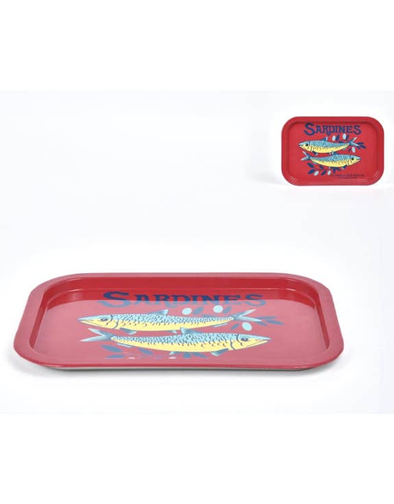 Retro "Sardines Tin" Serving Tray - To be bought in 2's – Emily ...